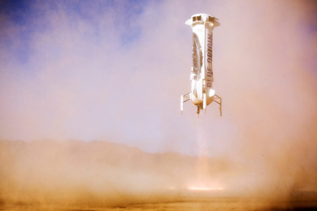 Blue Origin Re-Launches Used New Shepard Suborbital Rocket - Via Satellite
