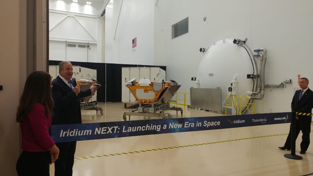 Iridium Next Production to Reach One Satellite Per Week as First Launch ...