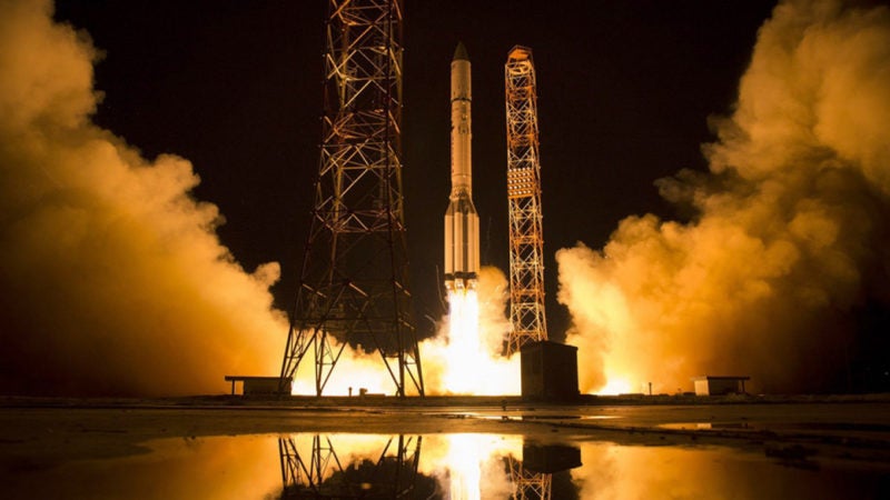 Russia Launches Telecom Satellite - Via Satellite