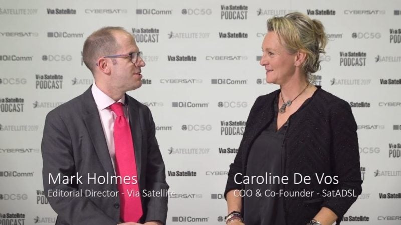 Interview: Caroline De Vos, SatADSL - Via Satellite