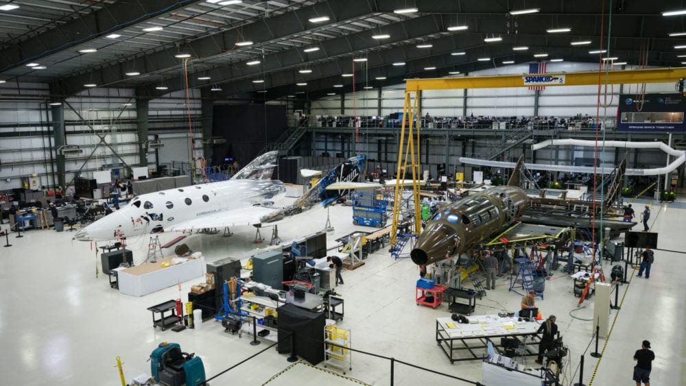 Virgin Galactic Completes Milestone In SpaceShipTwo Assembly - Via ...