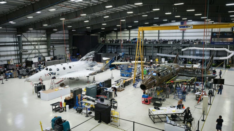 Virgin Galactic Completes Milestone In SpaceShipTwo Assembly - Via ...