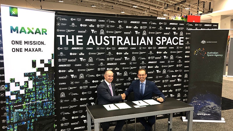 Maxar, Australian Space Agency Sign Cooperation Agreement - Via Satellite
