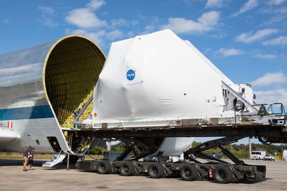 Orion Ships to Ohio for Testing Before Launch - Via Satellite