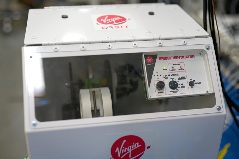 Virgin Orbit 'Bridge' Ventilators Get FDA Approval - Via Satellite
