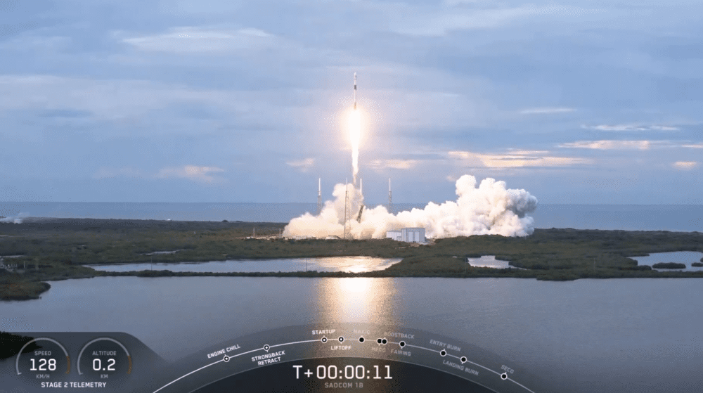 SpaceX Launches SAOCOM 1B for Argentina’s Space Agency - Via Satellite
