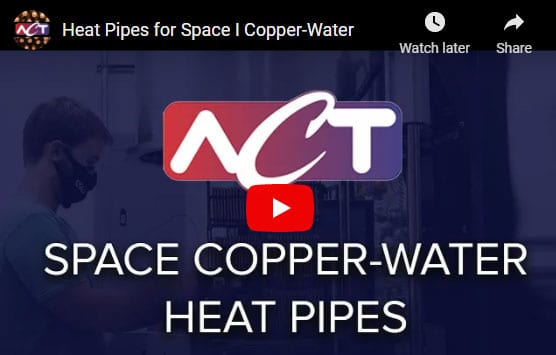 Heat Pipes for Space I Copper-Water - Via Satellite