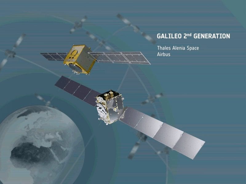 Galileo Spacecraft In Lab