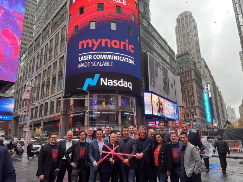 Mynaric Places Shares on US Nasdaq Market - Via Satellite
