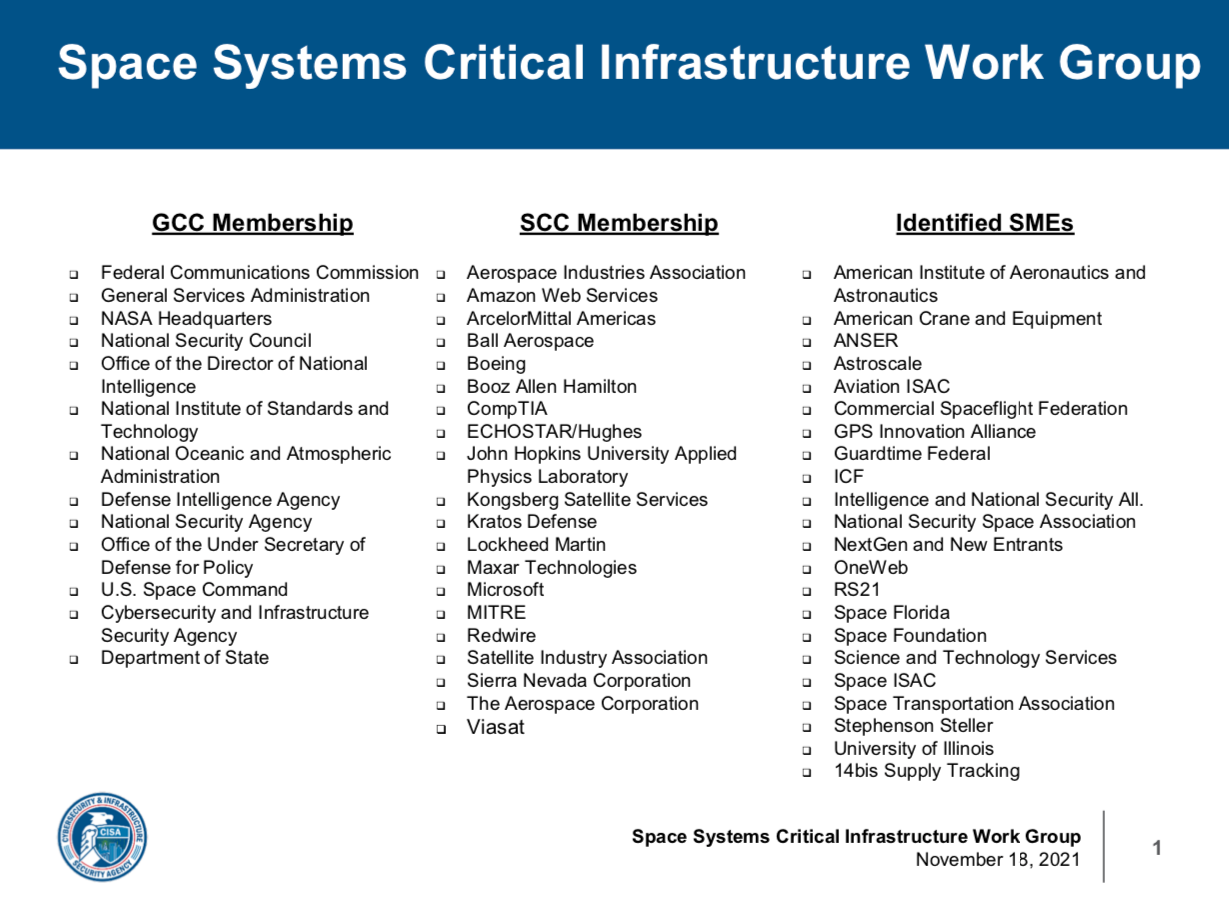 DHS Weighs How to Protect Increasingly Critical Space Systems - Via ...