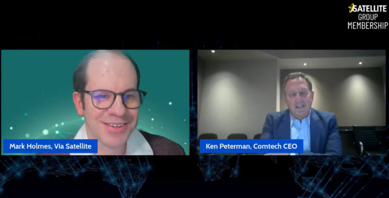 Thursday Morning Conversation with Comtech CEO Ken Peterman - Via Satellite