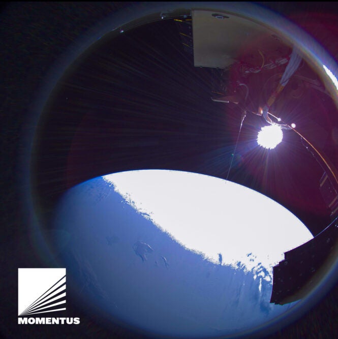 Momentus Performs First Orbit Raise With Orbital Service Vehicle - Via ...