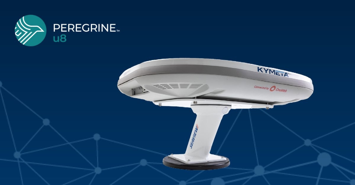 Kymeta Releases Peregrine u8 LEO Terminal for OneWeb Maritime Customers ...