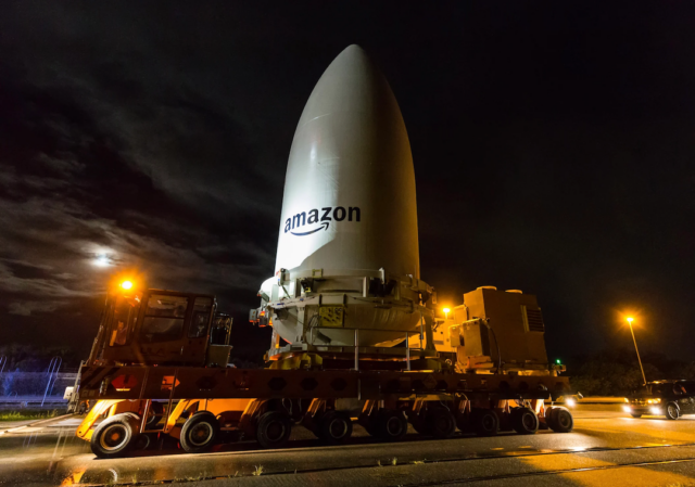ULA Targets Oct. 6 Launch Date for Amazon Kuiper Prototypes - Via Satellite