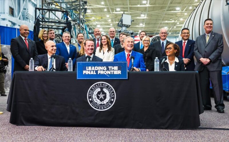 Texas Governor Abbott Launches New Texas Space Commission - Via Satellite